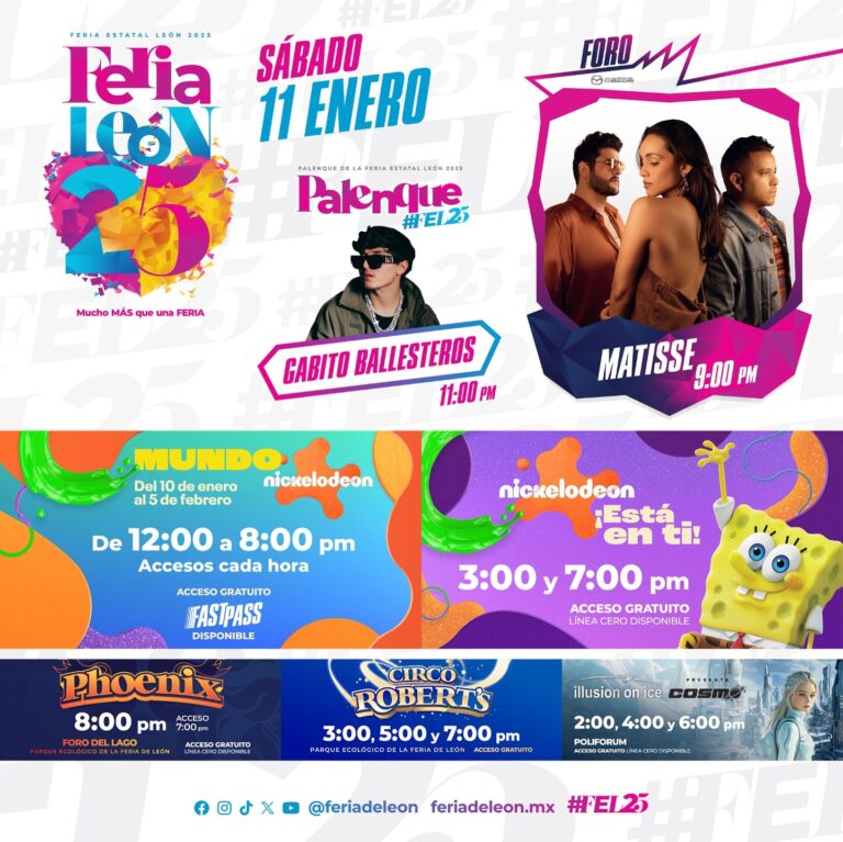MAPA de la Feria León 2025 - Feria León 2026